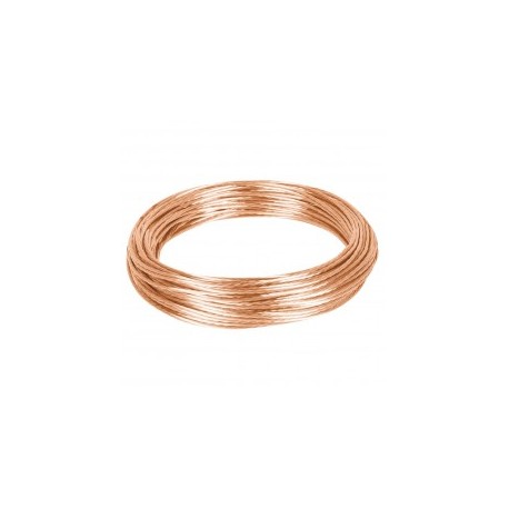 1 Metro de Cable de Cobre Desnudo Calibre 12 Cable desnudo Cal. 12 ...